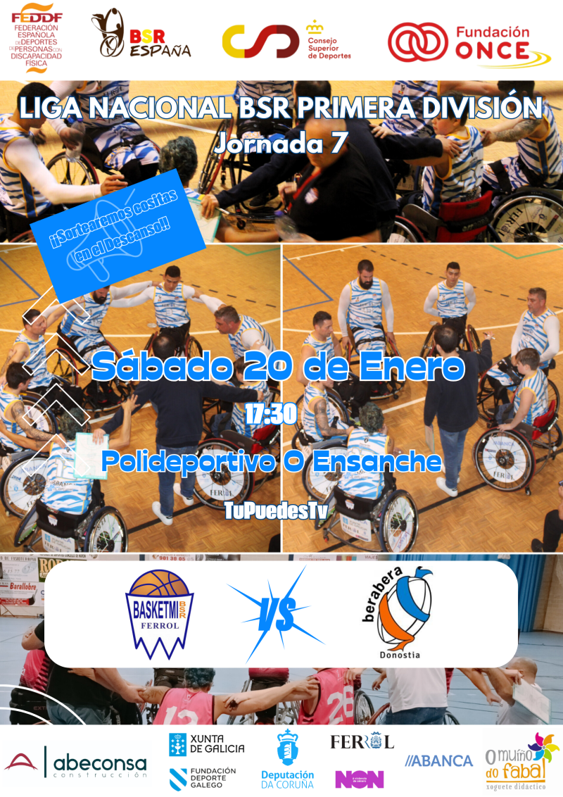 Partido en Casa. Wellcome 2024. – Abeconsa Basketmi Ferrol Bsr